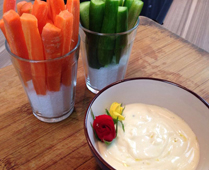 Receitas pra Copa: sticks de pepino e cenoura ao molho de yogurte ...